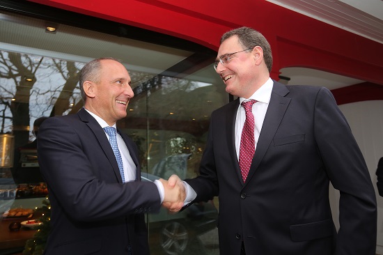 Regierungschef Adrian Hasler trifft Nationalbankpräsident Thomas J ...